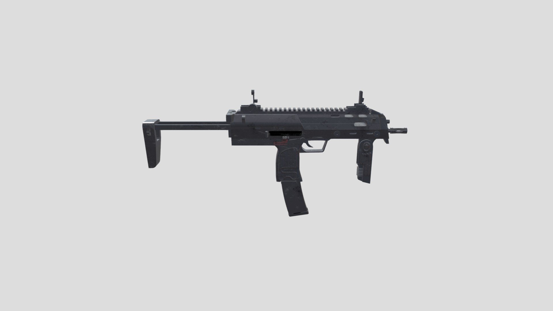 mp7 - 3D model by pangguangbo [2e829f7] - Sketchfab