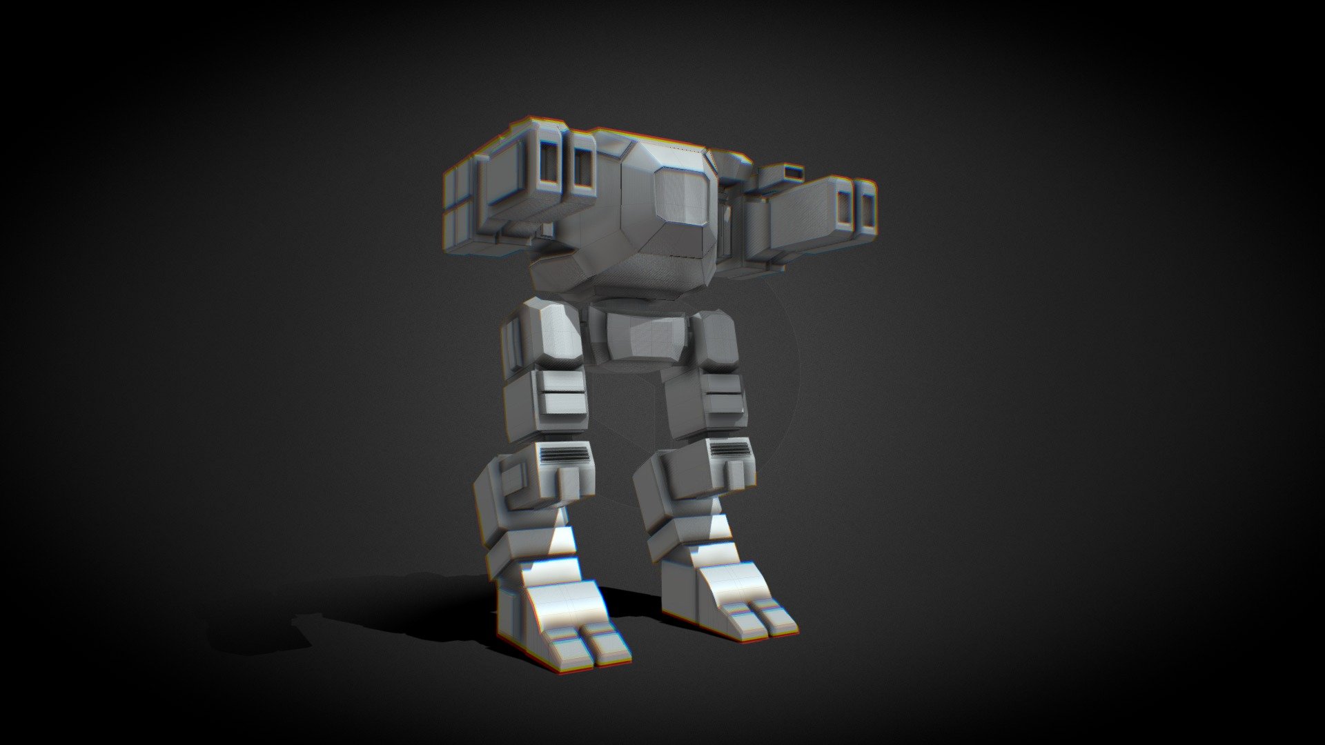 War mech - Download Free 3D model by BLENDERJO [2e82e35] - Sketchfab