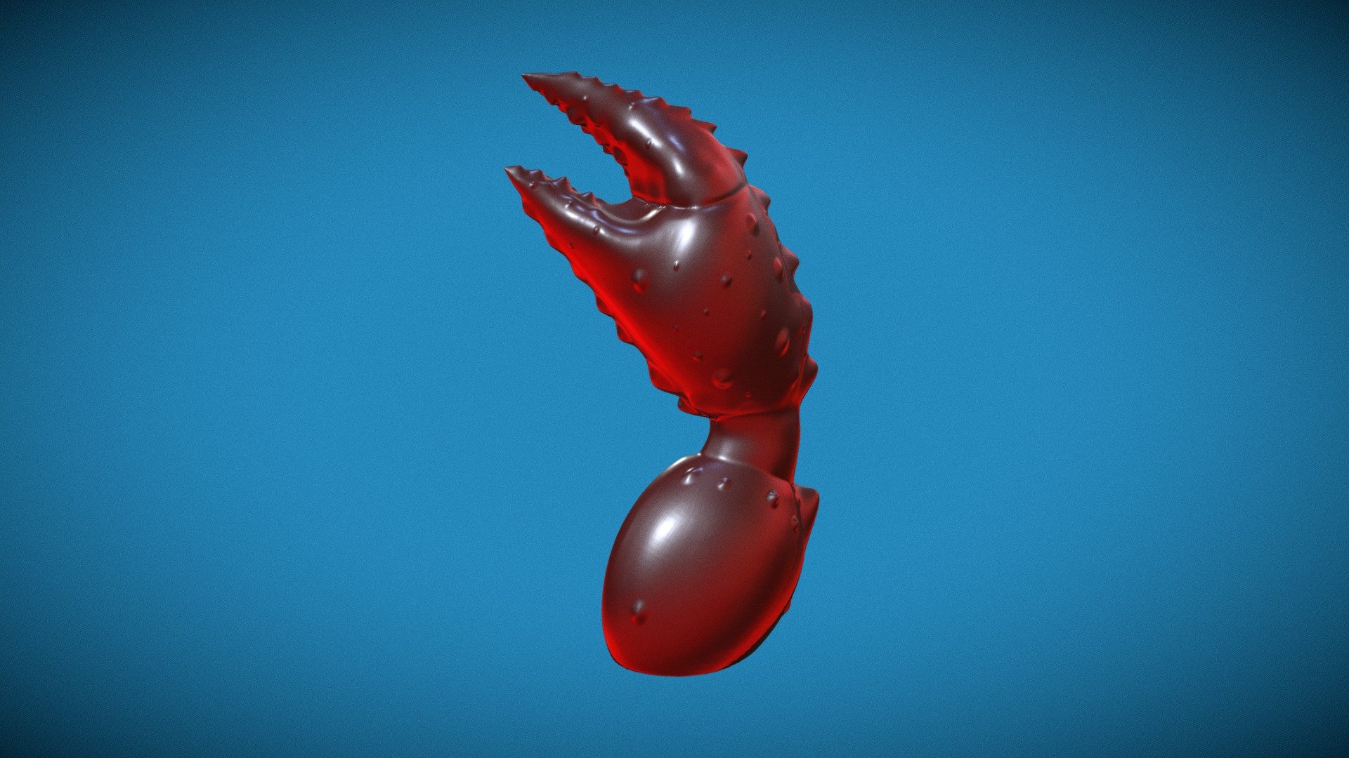 Crab Claw Chess Piece HighPoly - Buy Royalty Free 3D model by ...