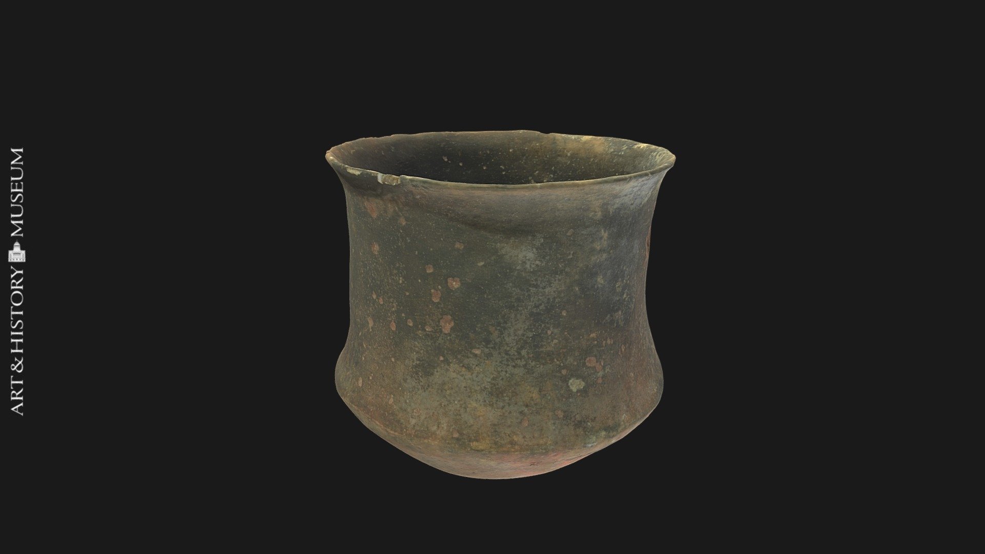 Carinated vase with flaring rim - PG.41.1.012 - Download Free 3D model ...