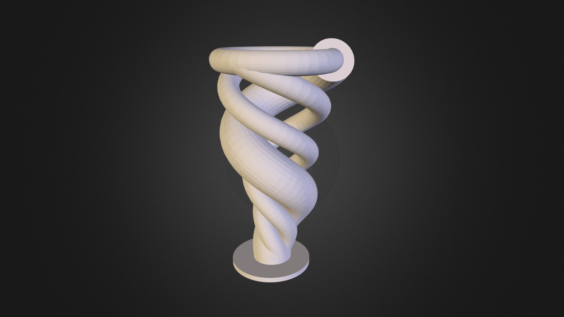 Helix Vase 2 - 3D model by 3dindustries [2e87ed6] - Sketchfab