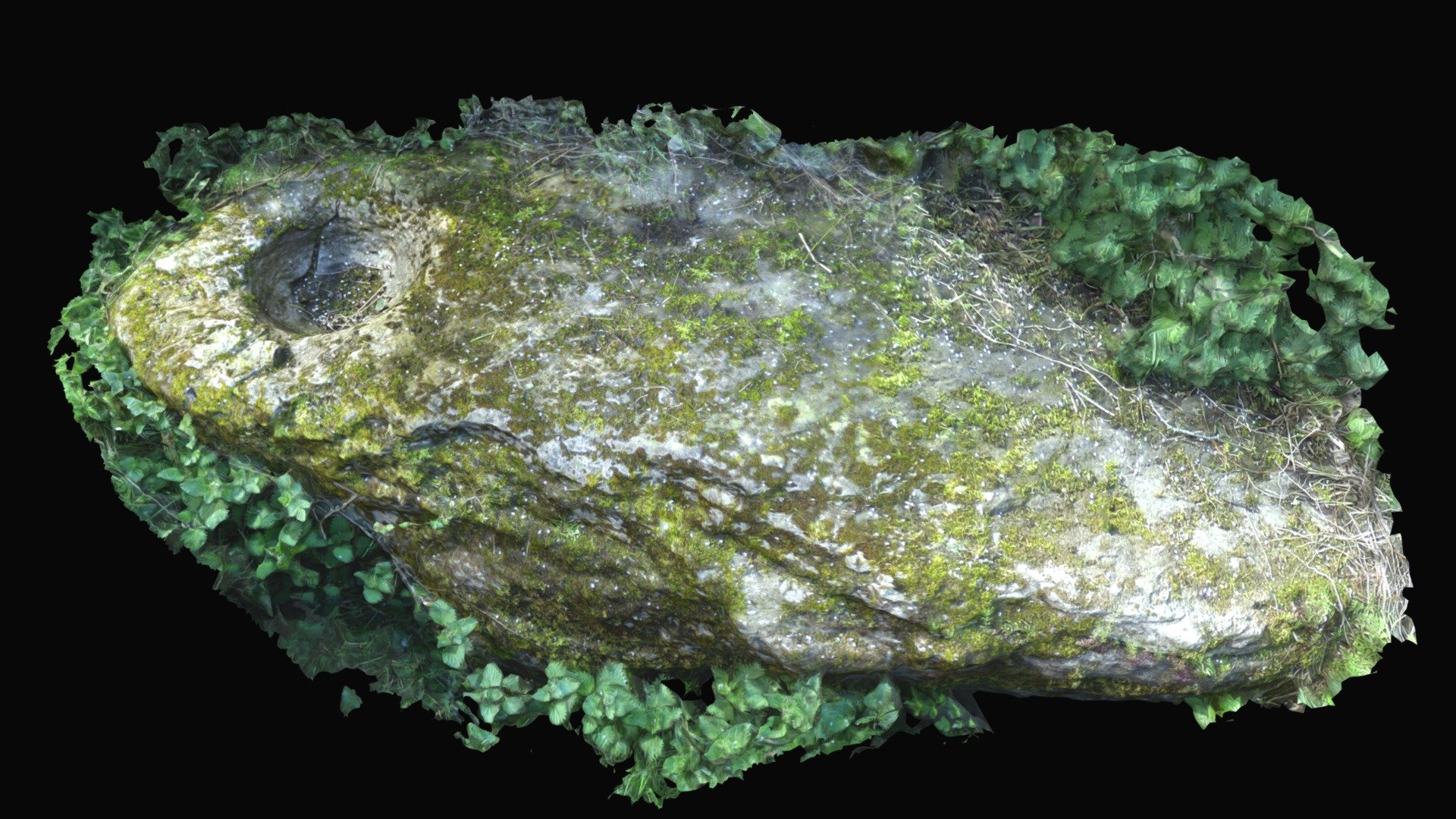 Killeenmore Bullaun Stone OF017-027---- - Download Free 3D model by ...