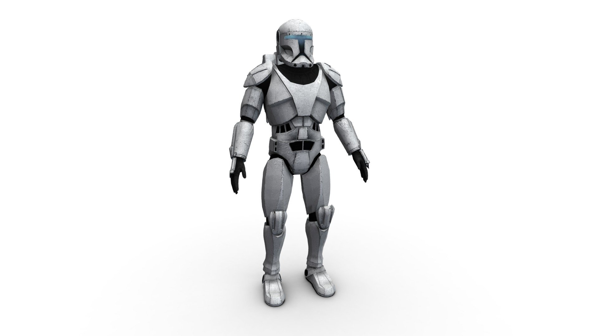 Clone Commando (Updated) - 3D model by Old & Gone Times (@tiezed ...
