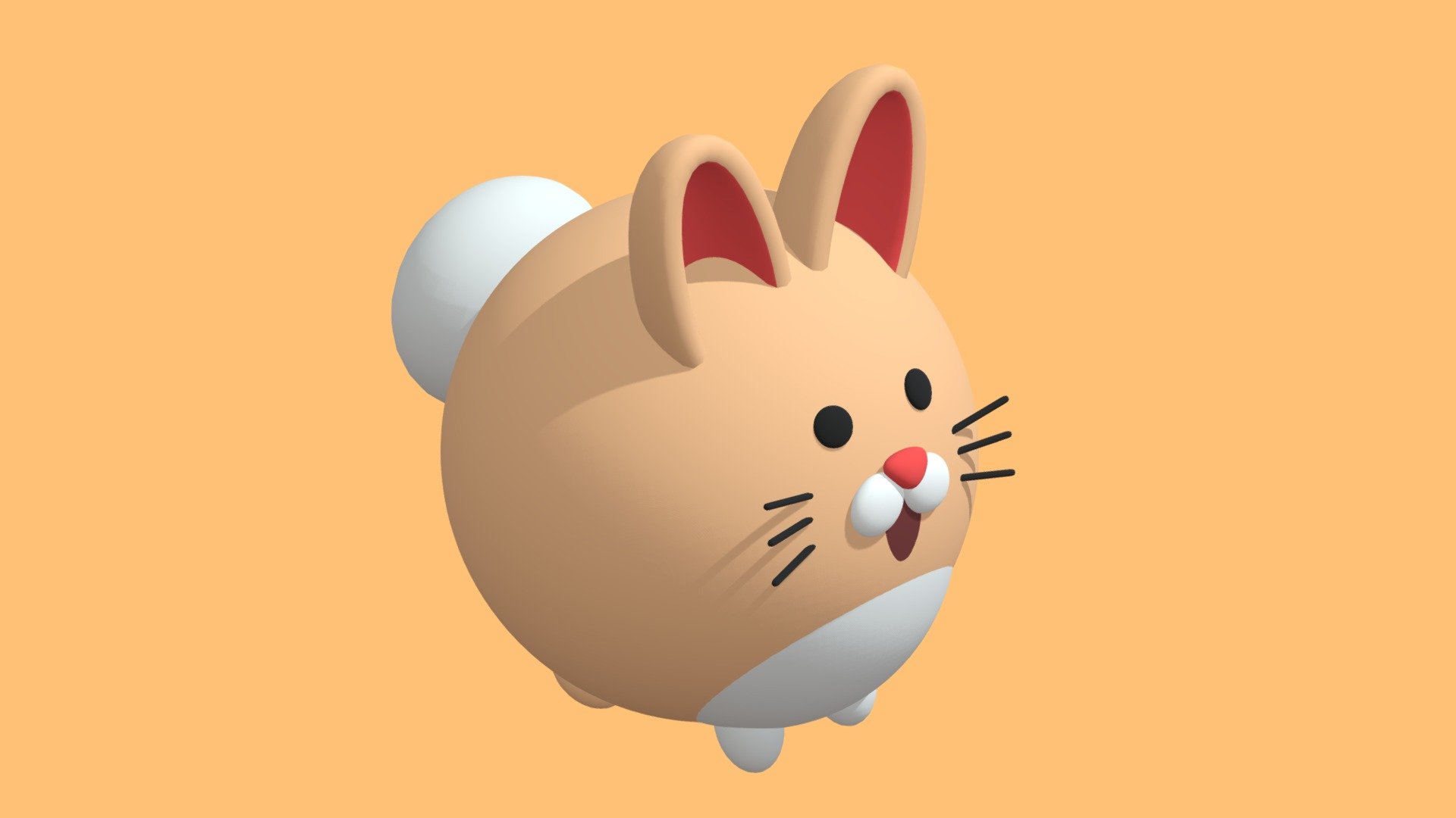Cute cartoon bunny - Download Free 3D model by Ndevisuals (@Wade23 ...