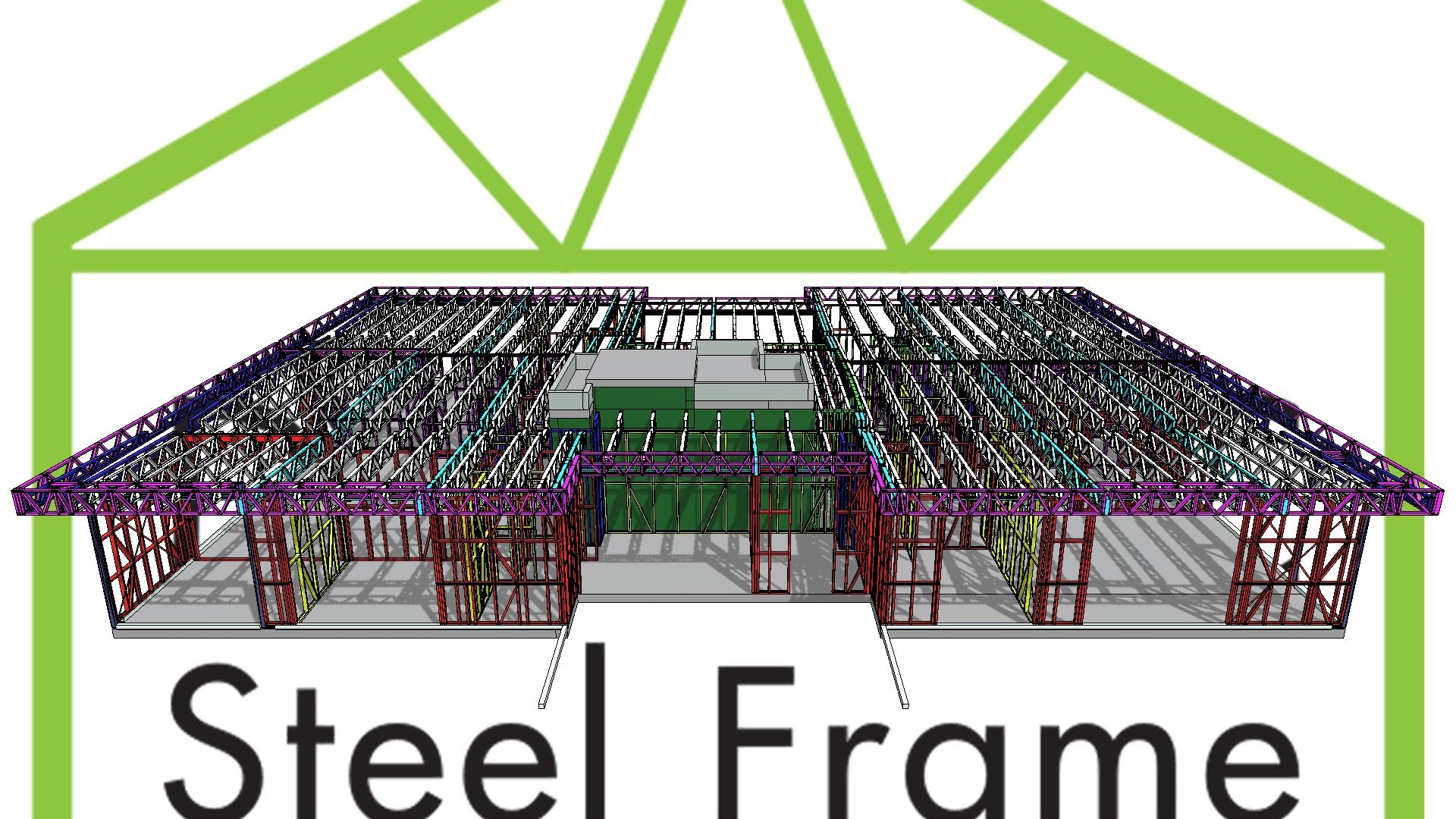 DSF2317 - Top Floor Apartment - 3D model by Dynamic Steel Frame ...
