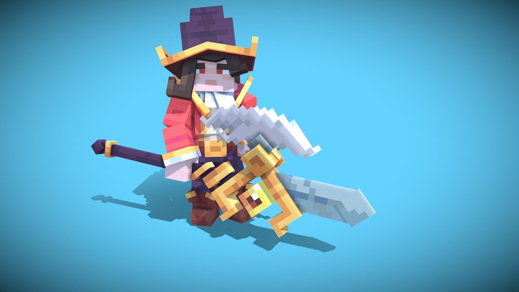 3D Minecraft NPCs - A 3D model collection by drosopoulosemmanouil ...
