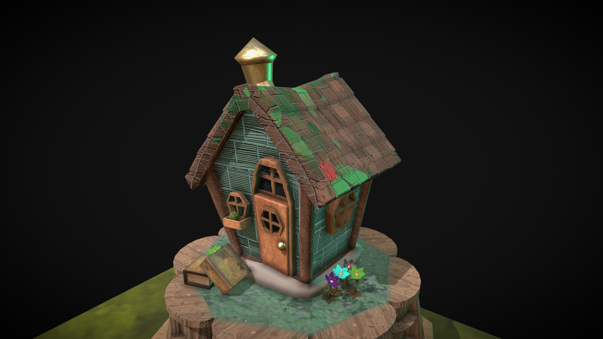 Scene Fairy House - 3D model by sungjoon [2e89bfa] - Sketchfab