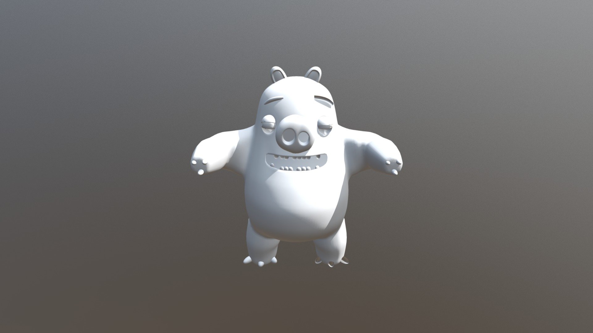 Angry Bird Pig - 3D model by Loui Briones (@LuiBriones) [2e8a4cb ...