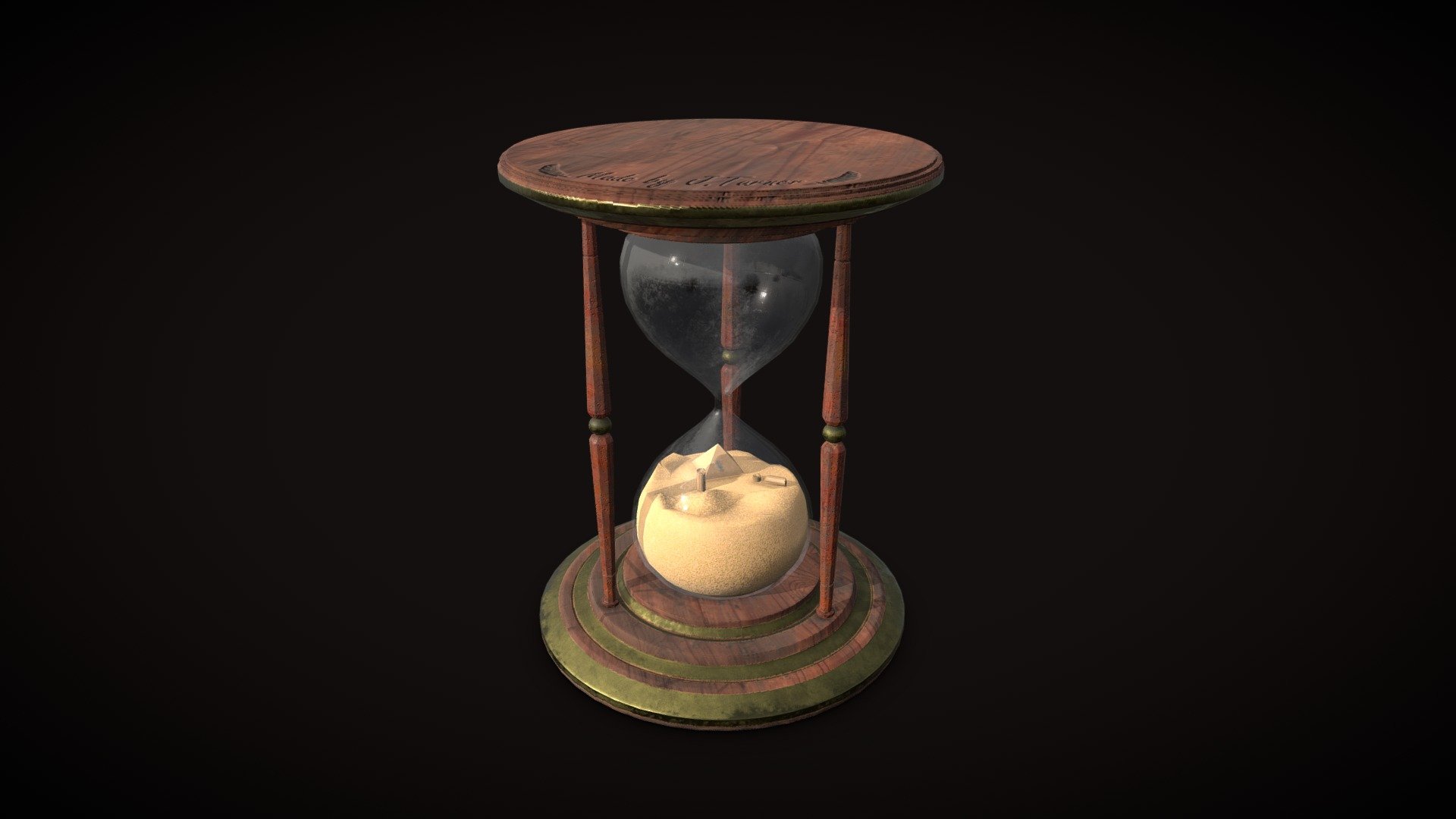 Hourglass - 3D model by Lisa Klick (@lisaklick) [2e8ab9f] - Sketchfab