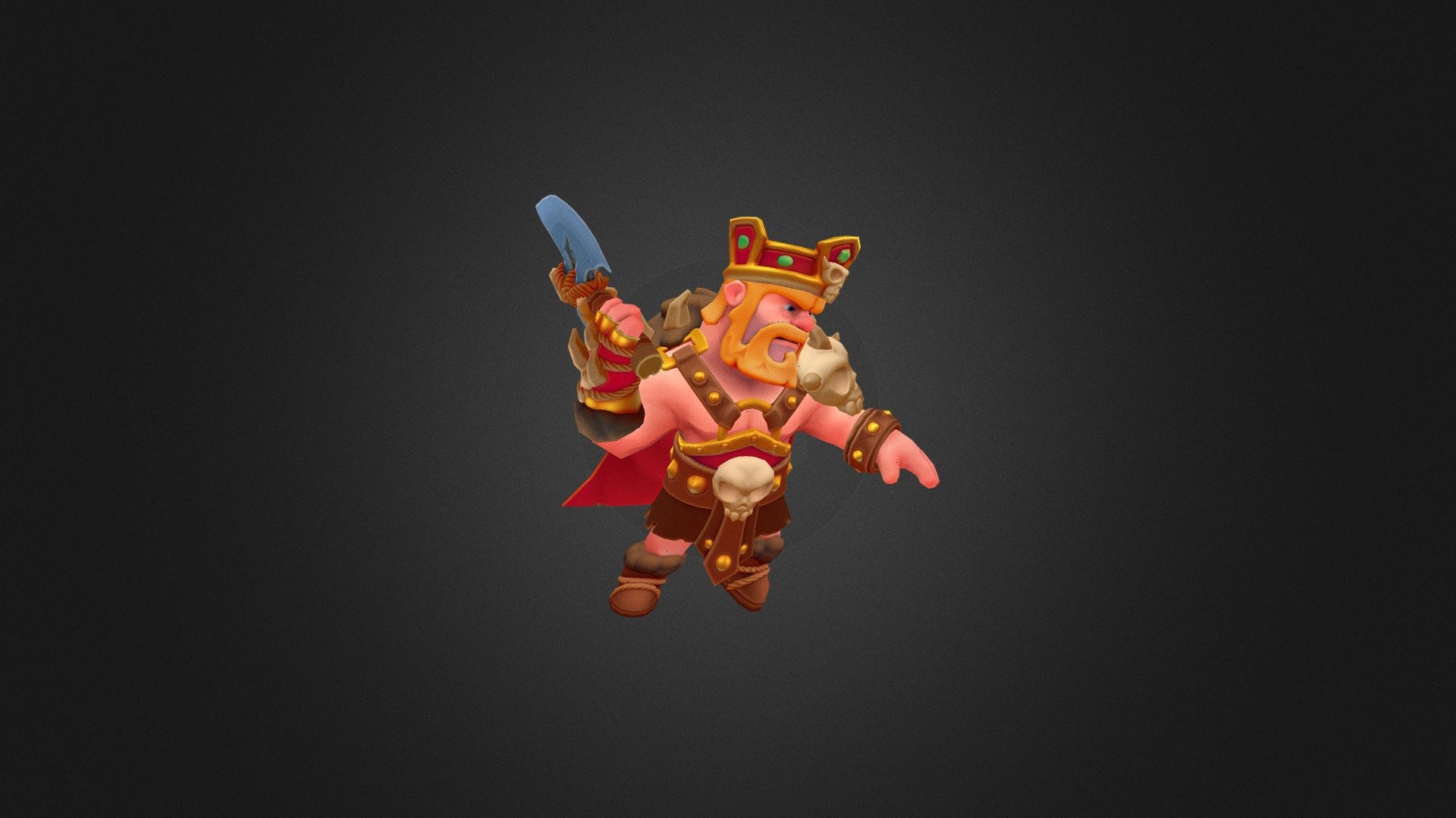 The Cavebar King — Supercell Make Contest Collab - 3D model by nepga ...