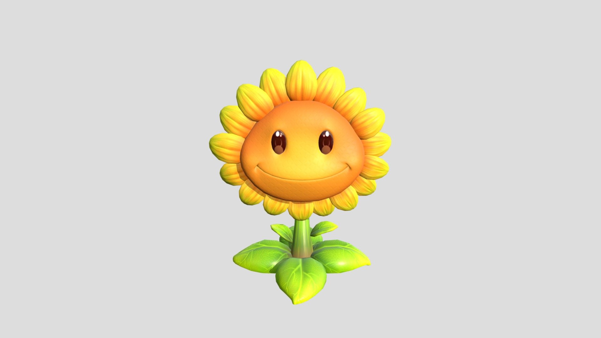 sunflower - 3D model by Ji Kang (@yyq1228353853) [2e8bba1] - Sketchfab