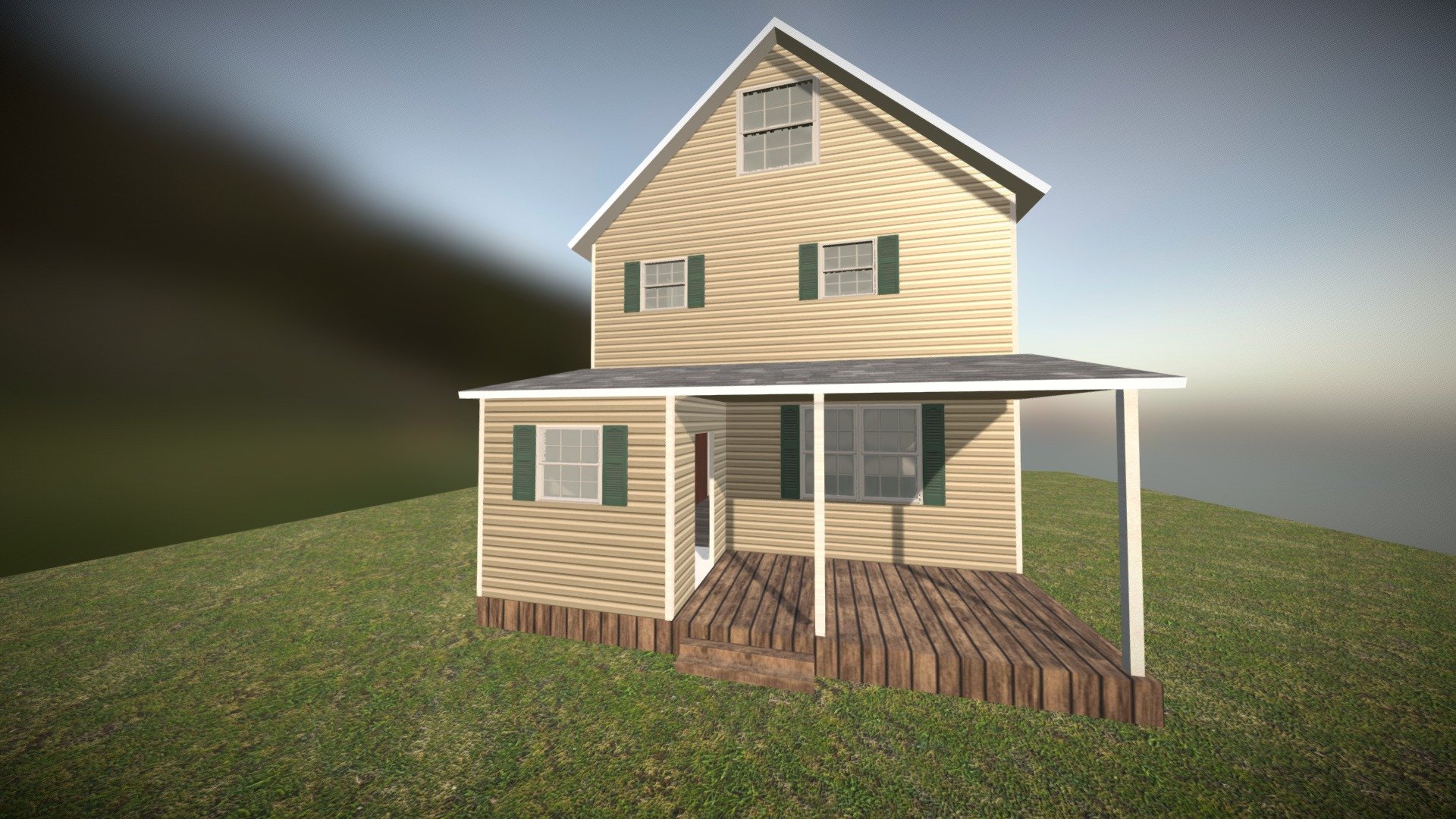 Normal_House_017 - 3D model by kreationworks [2e8ccf0] - Sketchfab