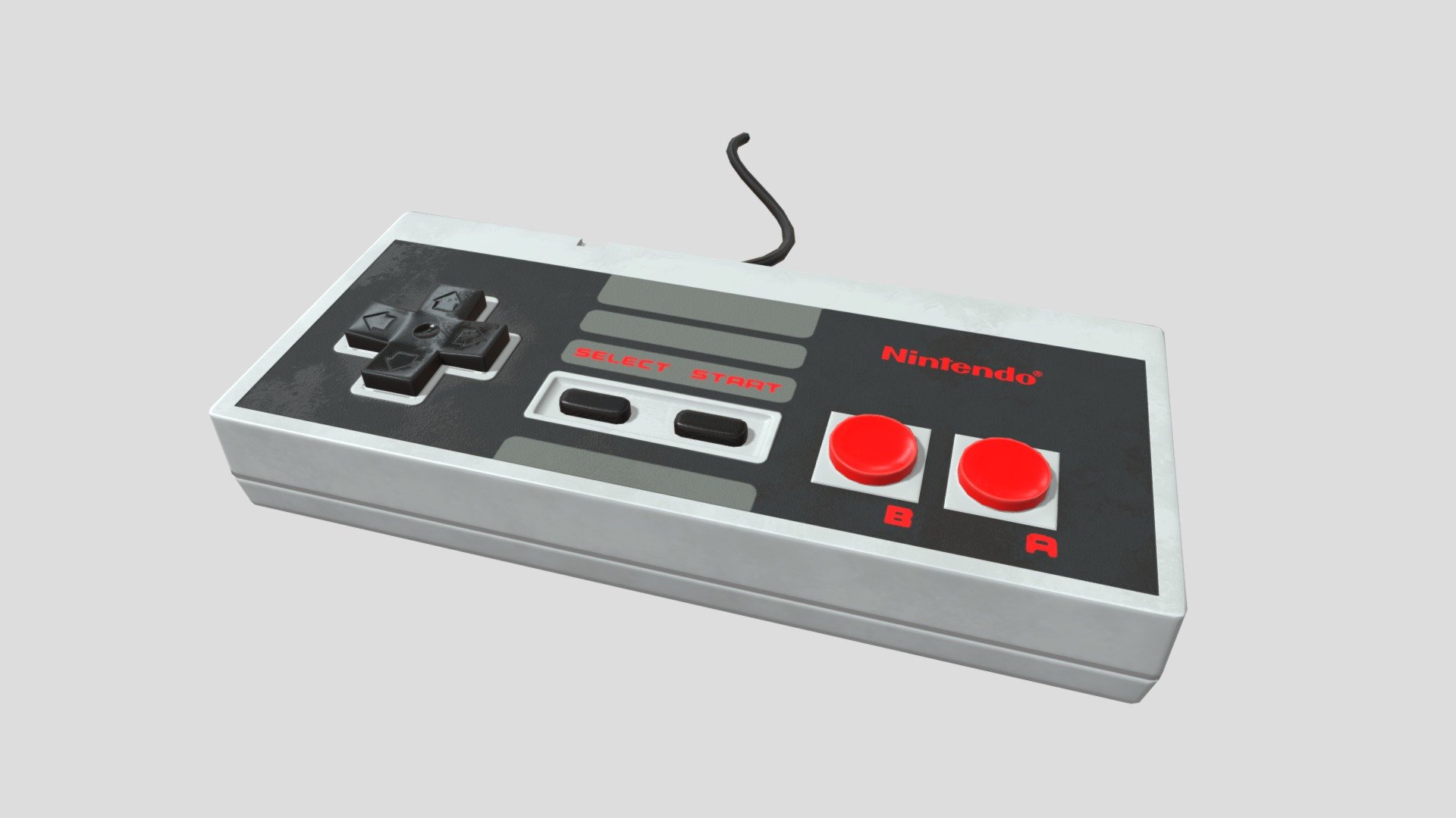 NES Controller - Download Free 3D model by Harrison Snatt (@GooGoose ...
