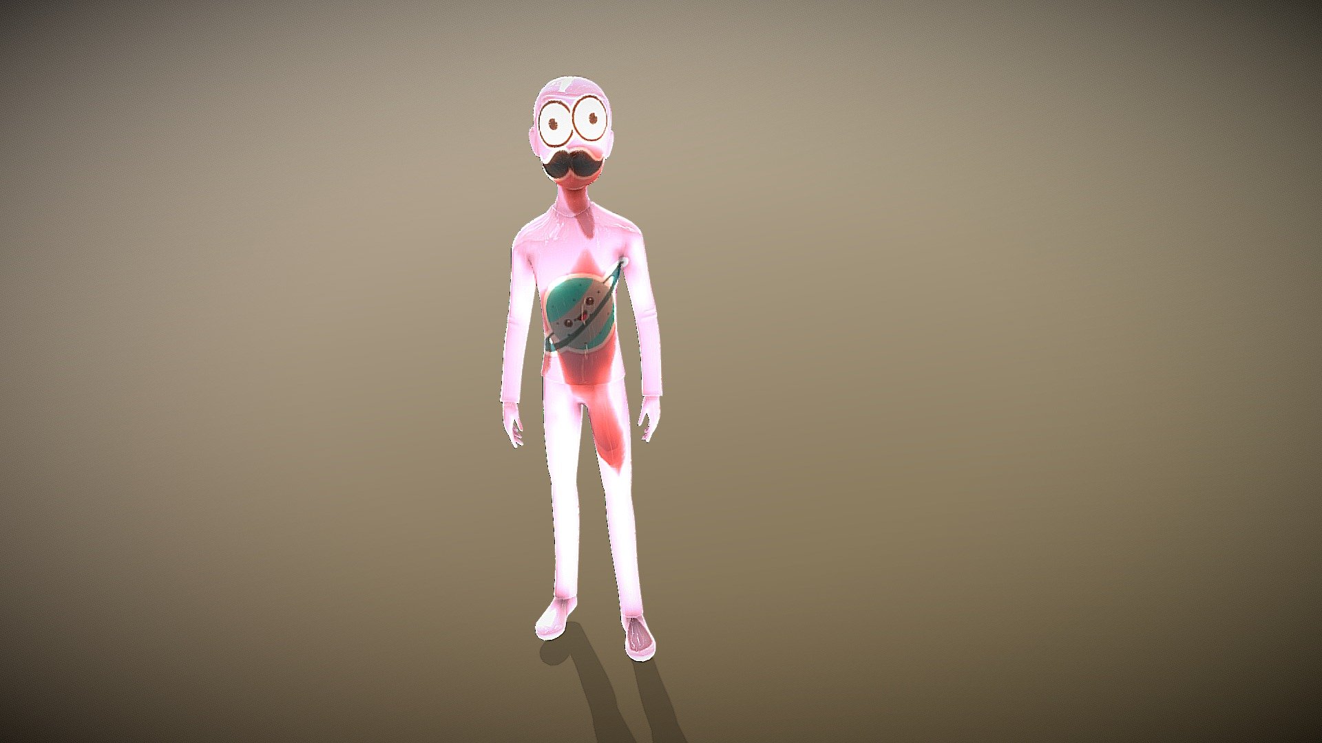 señor bigotes - 3D model by CamugatoGames (@camugatogamerz) [2e8f5e5 ...
