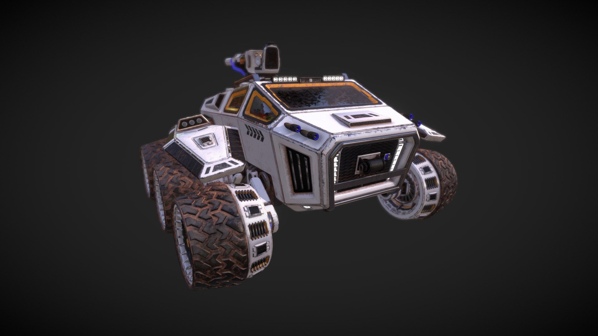 Rover - 3D model by yannick_evh [2e8fb04] - Sketchfab