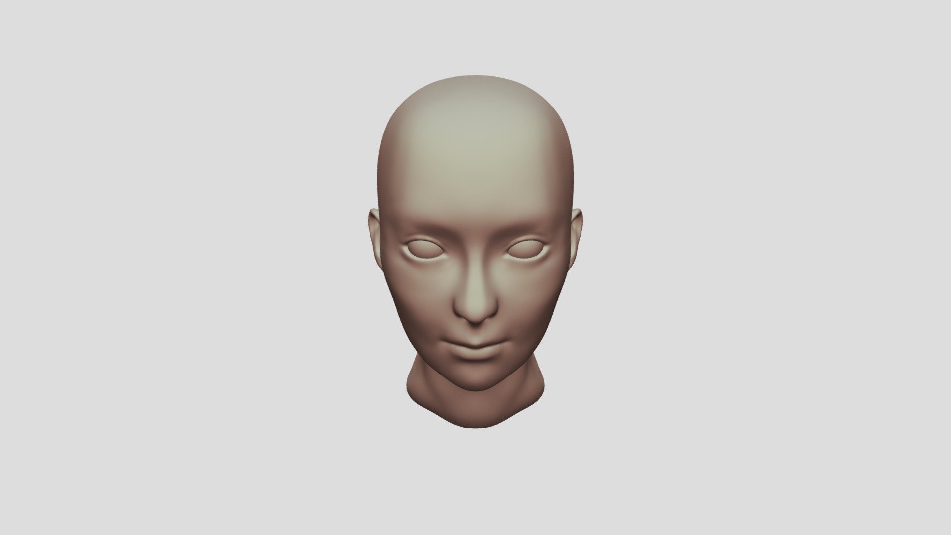 Female Head - Download Free 3D model by Mark Asuncion (@asuncionmark08 ...