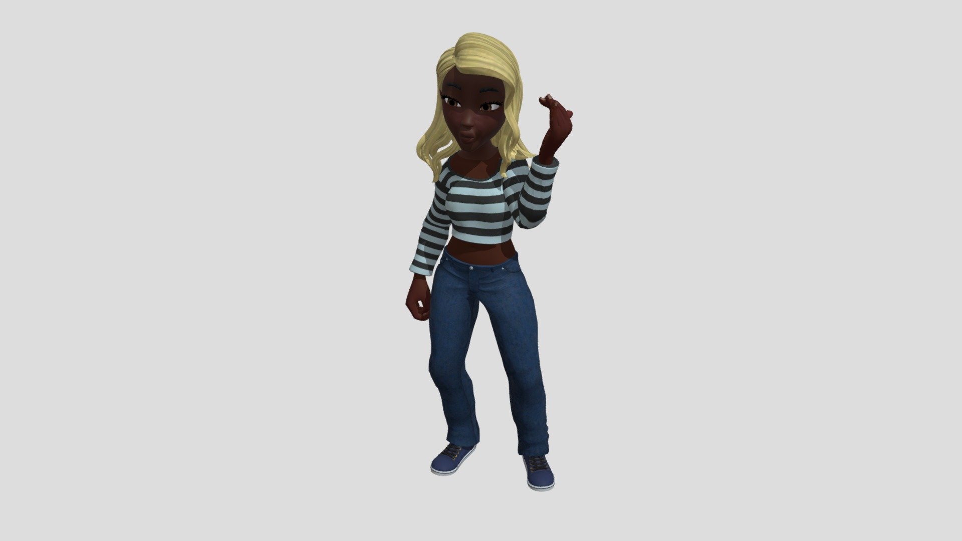Girl - Download Free 3D model by TheSitthikorn [2e928a5] - Sketchfab