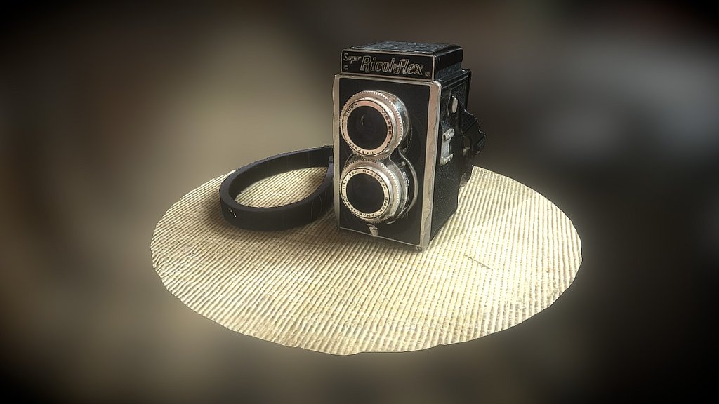 Super Ricohflex - 3D model by dandis [2e93800] - Sketchfab