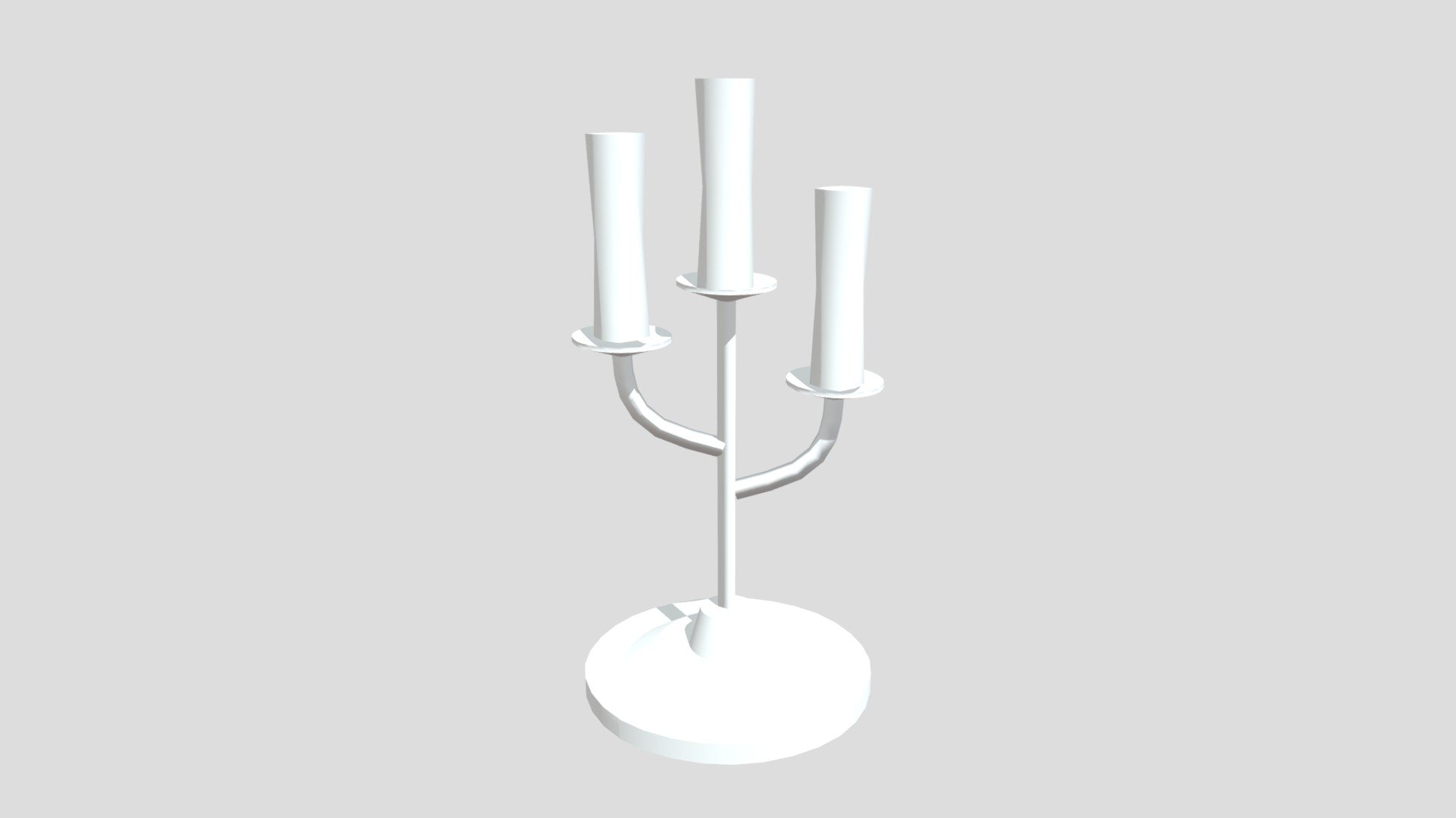 Candlestick - Download Free 3D model by 1-3D.com [2e93ba6] - Sketchfab
