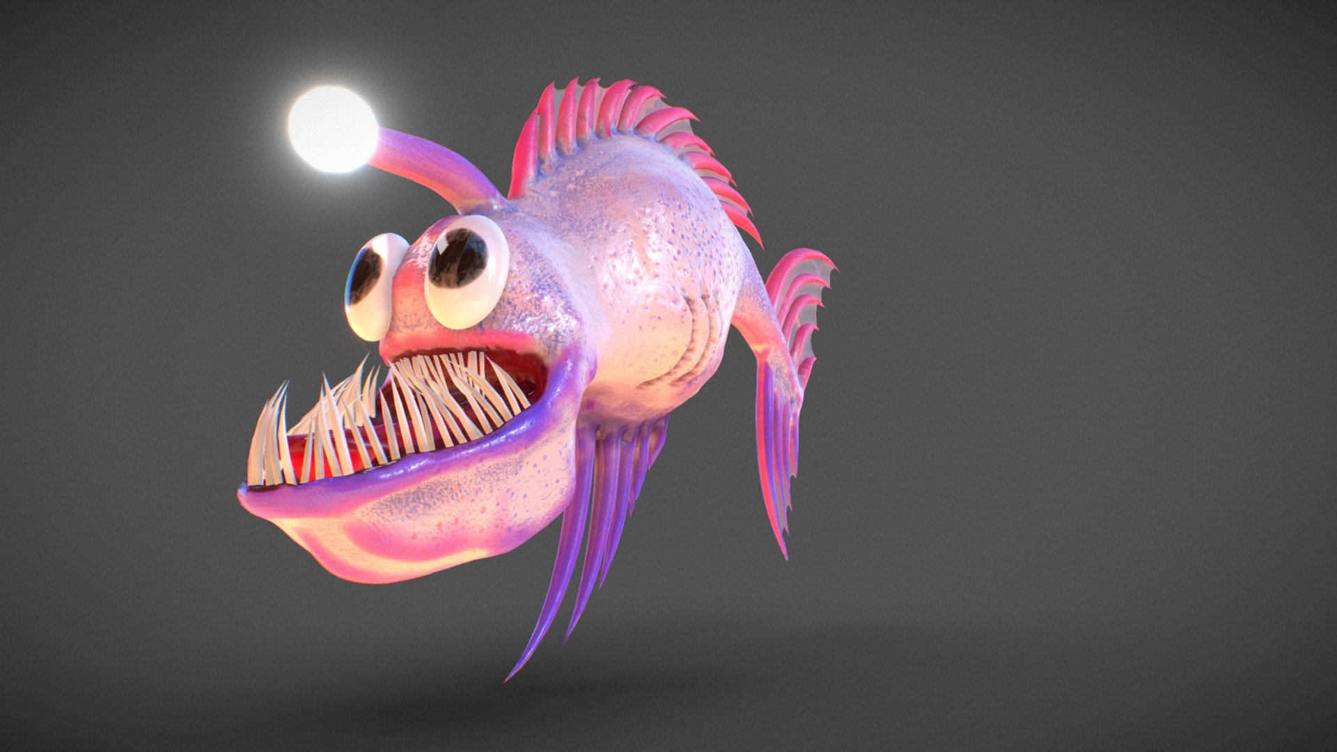 Fantasy candy fish - 3D model by Theodor Burås (@buras) [2e9649c ...