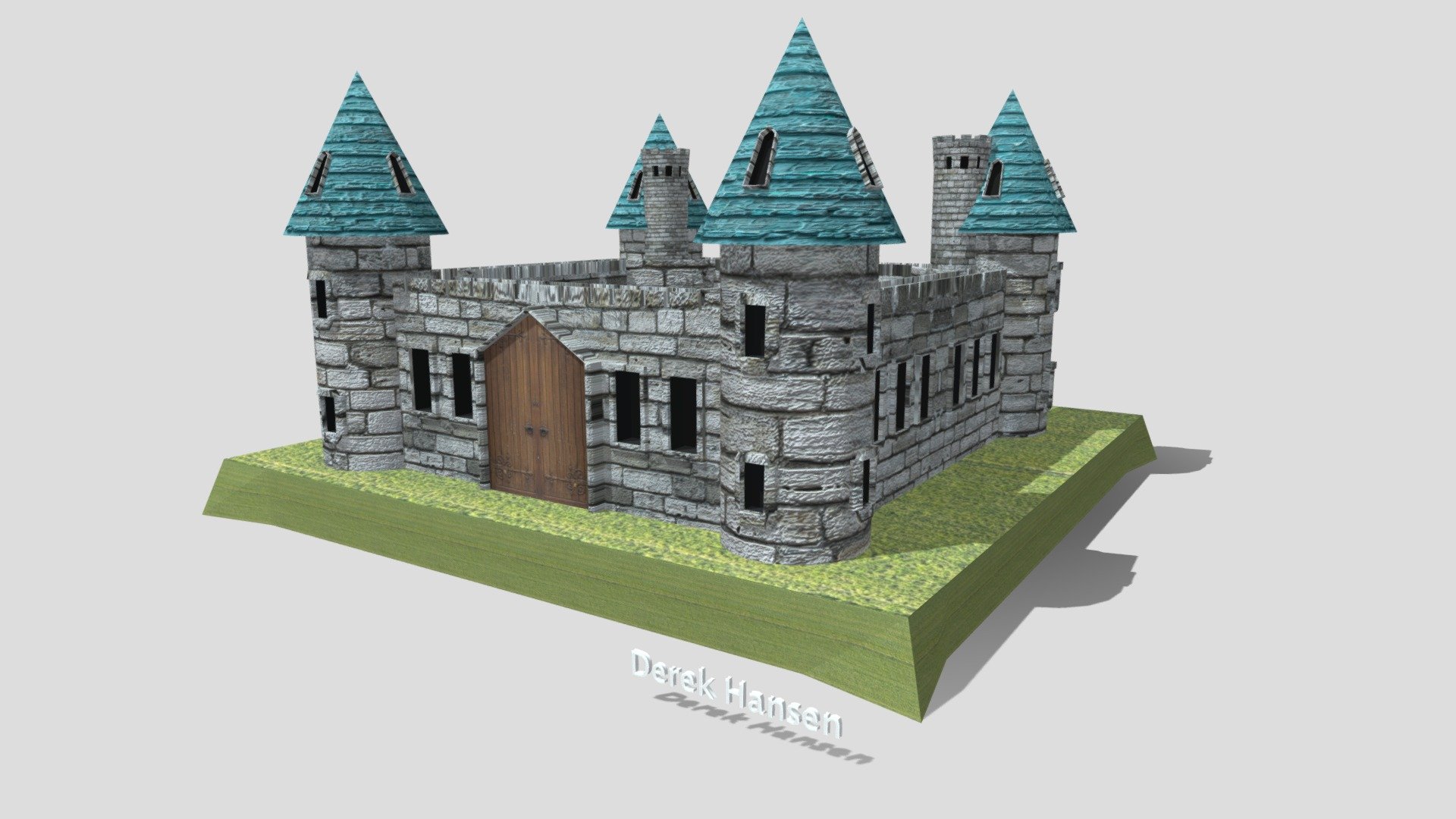 Updated Castle - Download Free 3D model by hanse141 [2e96514] - Sketchfab