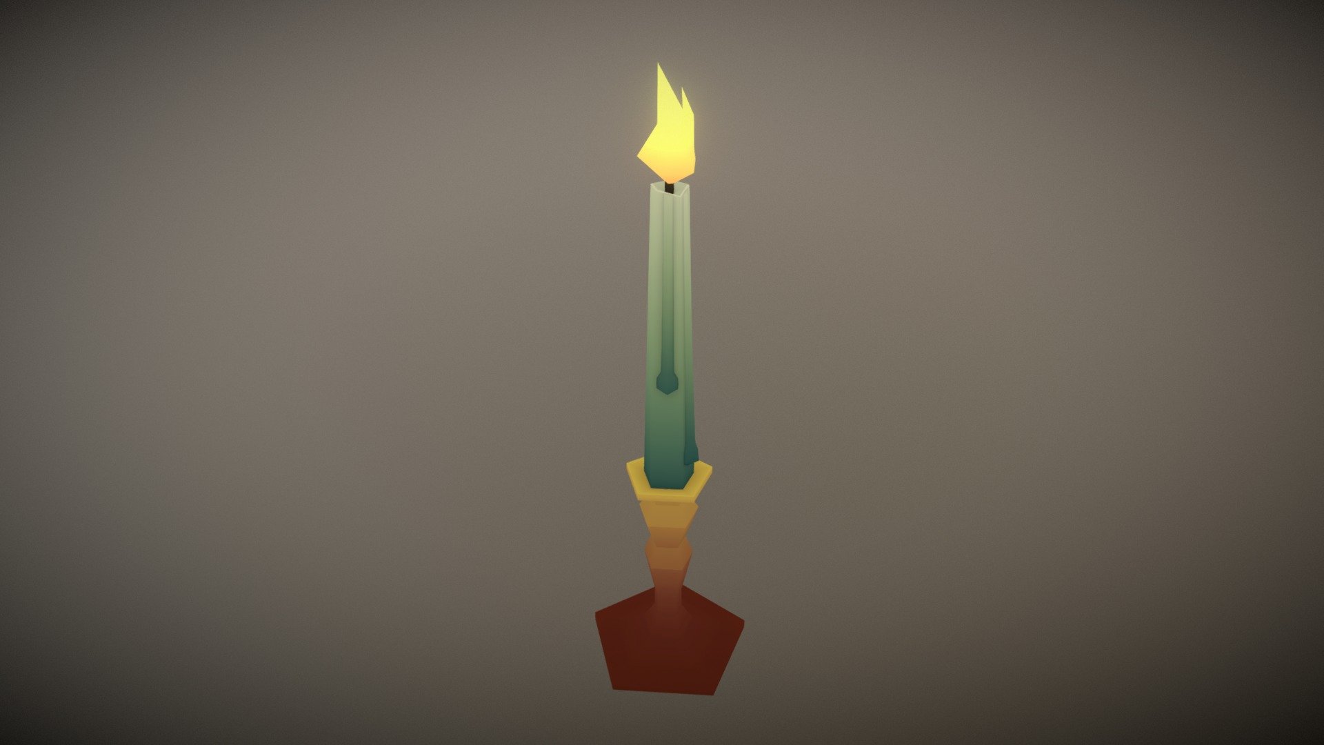 Candle - Household Props Challenge - 3D model by hanoldaa [2e9652e ...