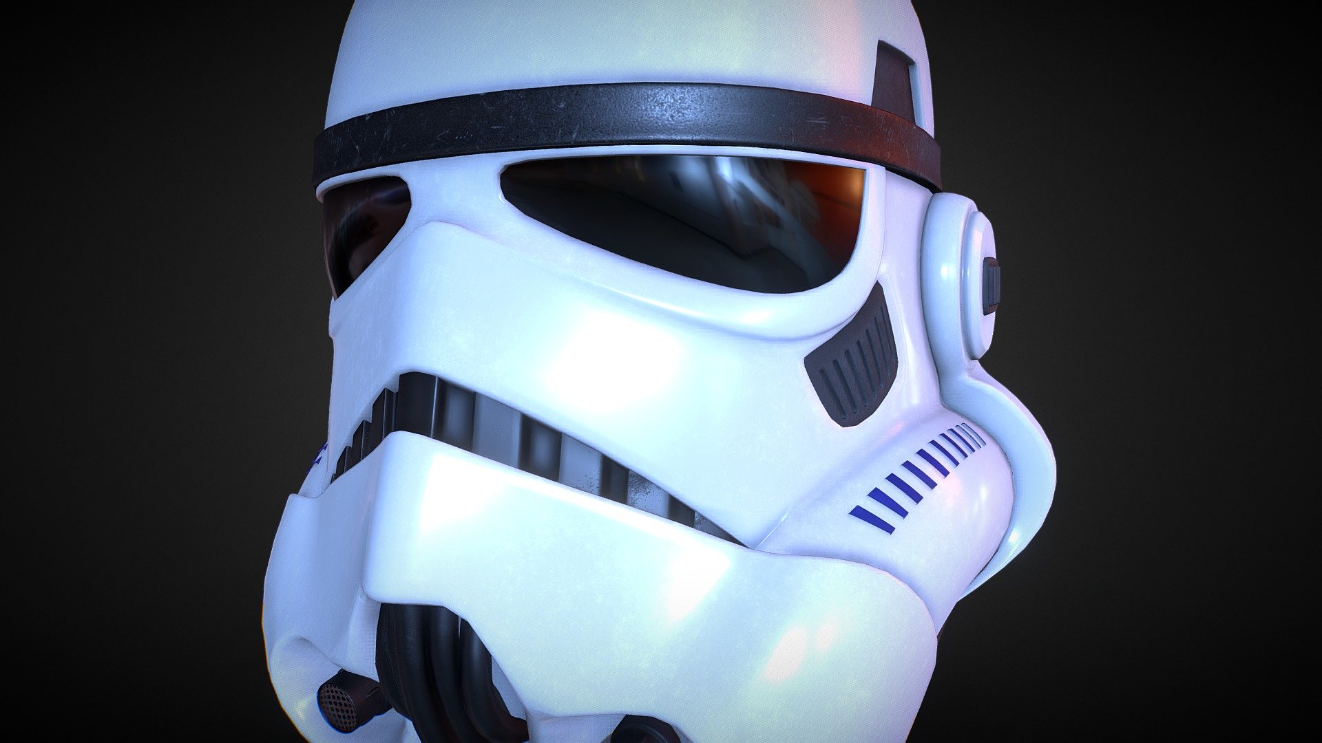 Stormtrooper Imperial Issue Helmet - Download Free 3D model by Joqui ...