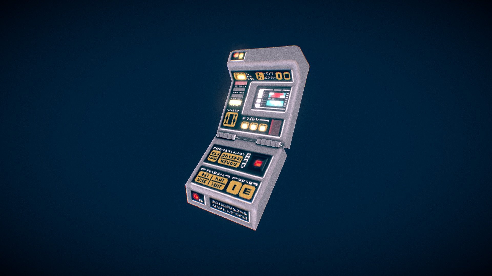Stylized Startrek Tricorder - Download Free 3D model by Arcadiax ...