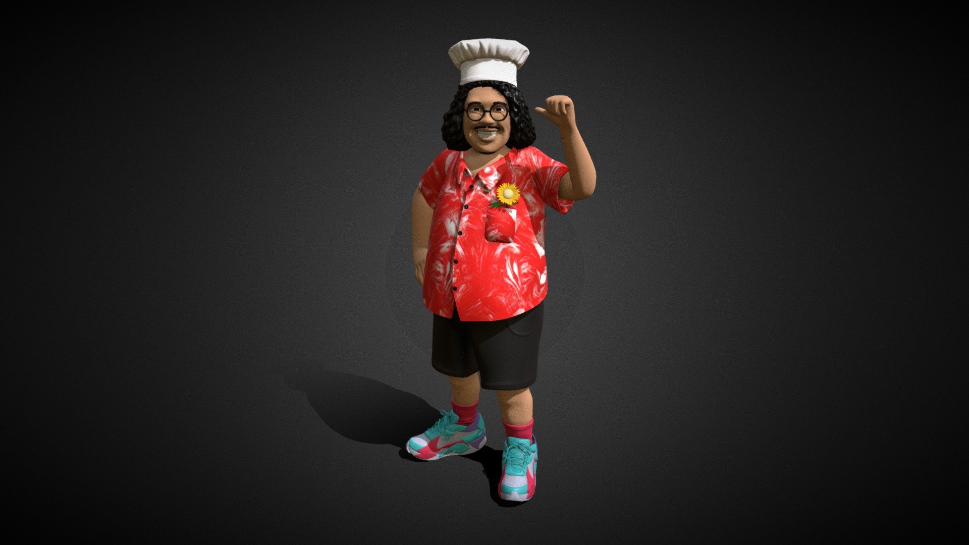 CHEFF CHARACTER - 3D model by denakrom [2e993c4] - Sketchfab