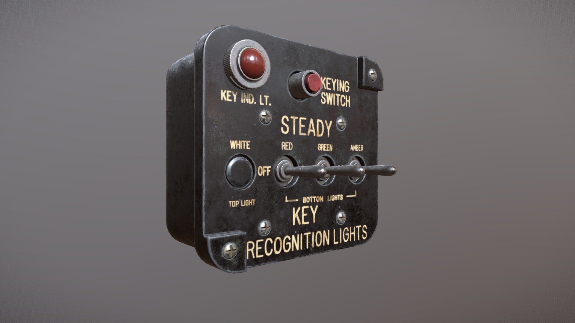 WWII IFF SWITCH BOX - 3D model by Bohdana Volochai (@BohdanaVolochai ...