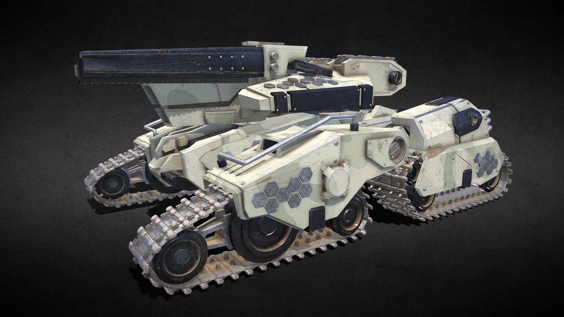 Sentinel Type-98 "Raijin 雷神" - 3D model by Viltra [2e9a938] - Sketchfab