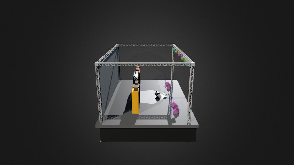 Podium Stage - 3D model by xClawx28 [2e9aee7] - Sketchfab