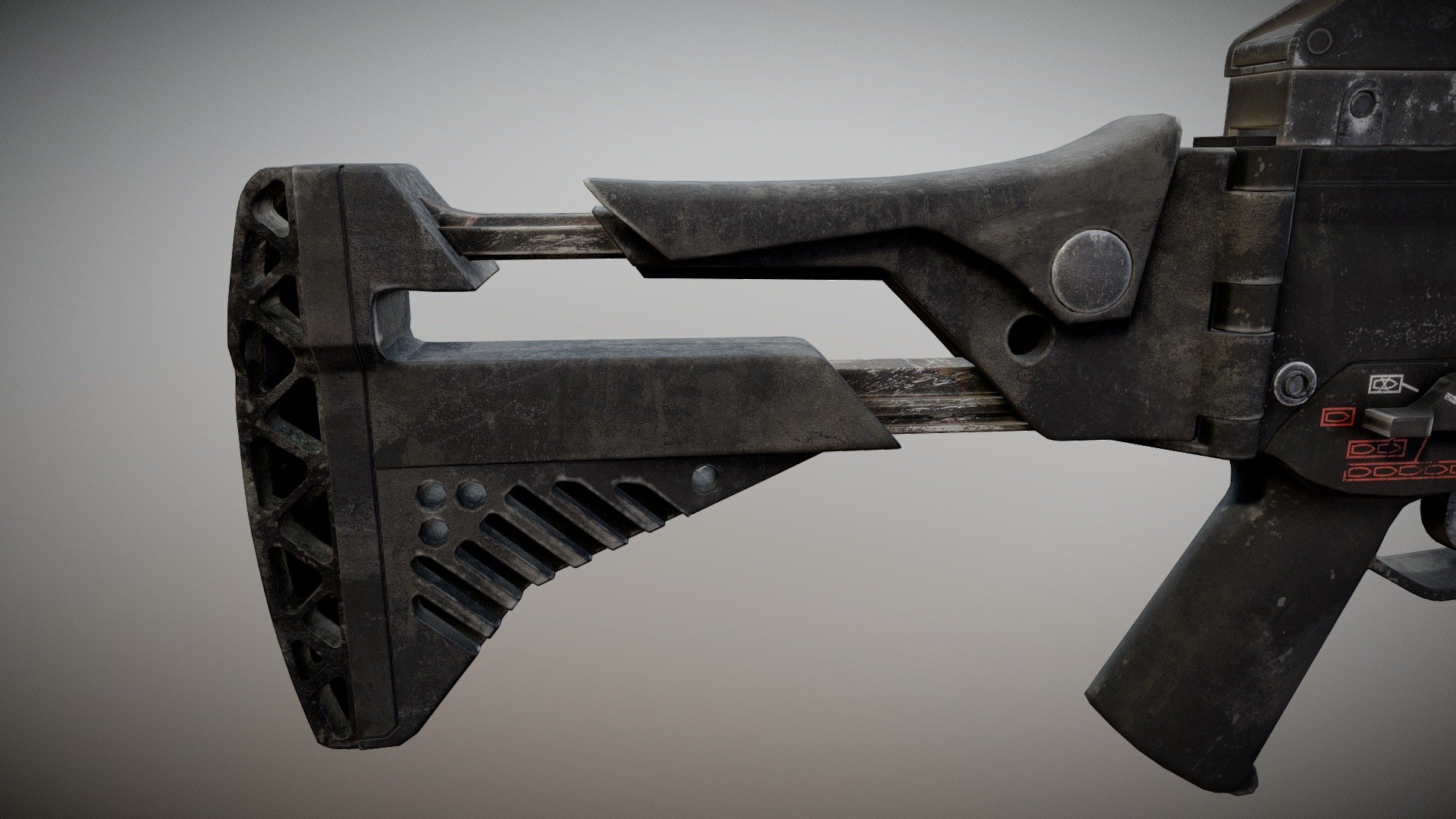 G36c Rifle - 3D model by bfg900 [2e9b195] - Sketchfab
