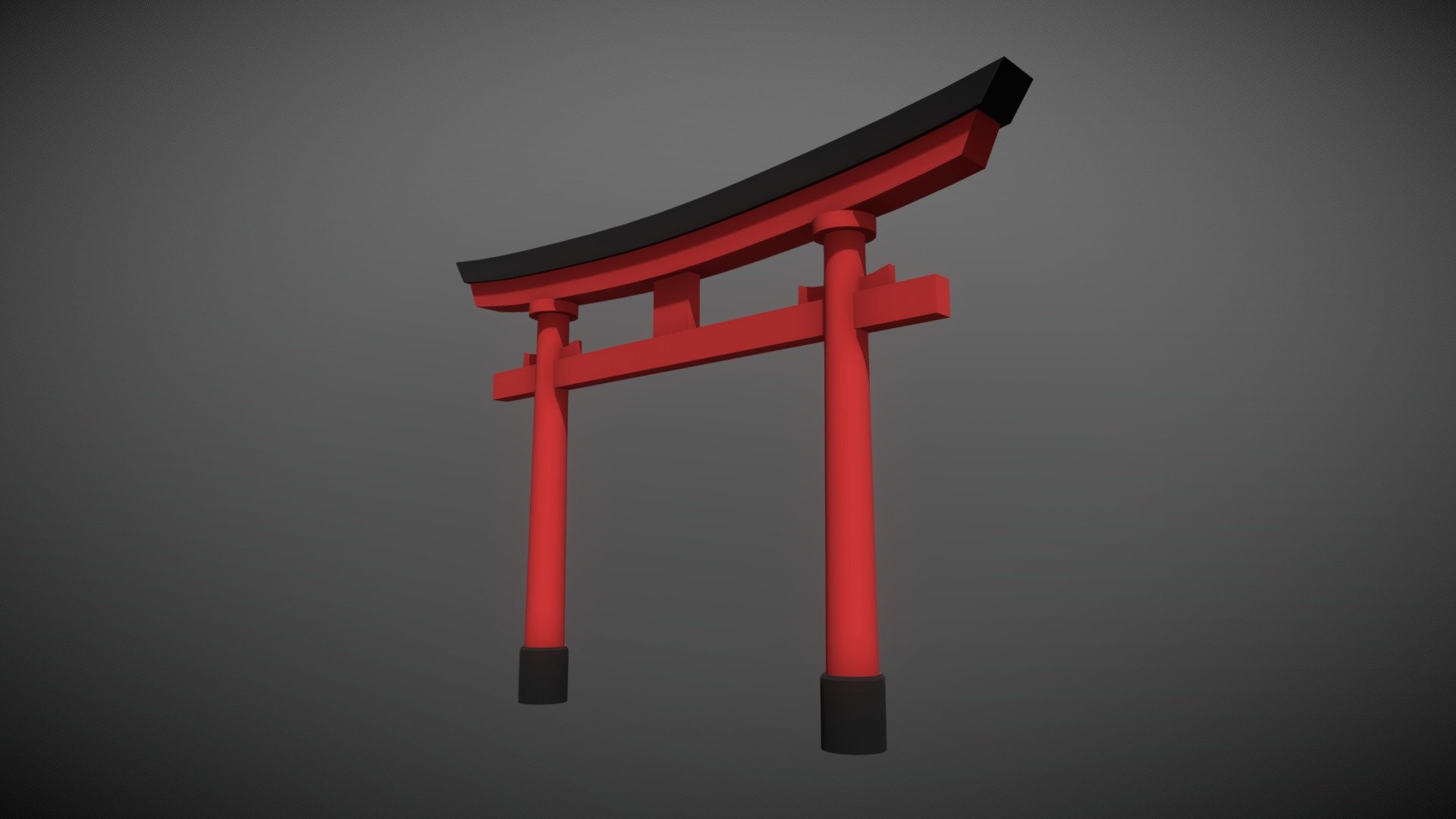 Torii Gate - 3D model by saroshchinoy [2e9b5f8] - Sketchfab
