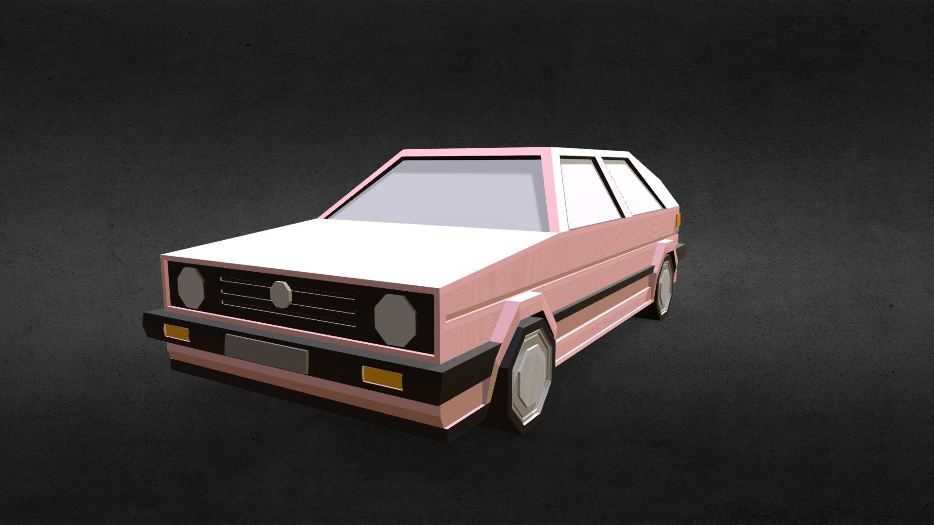 Low-Poly Golf MK2 - Download Free 3D model by Luka.Fox [2e9b9d2 ...