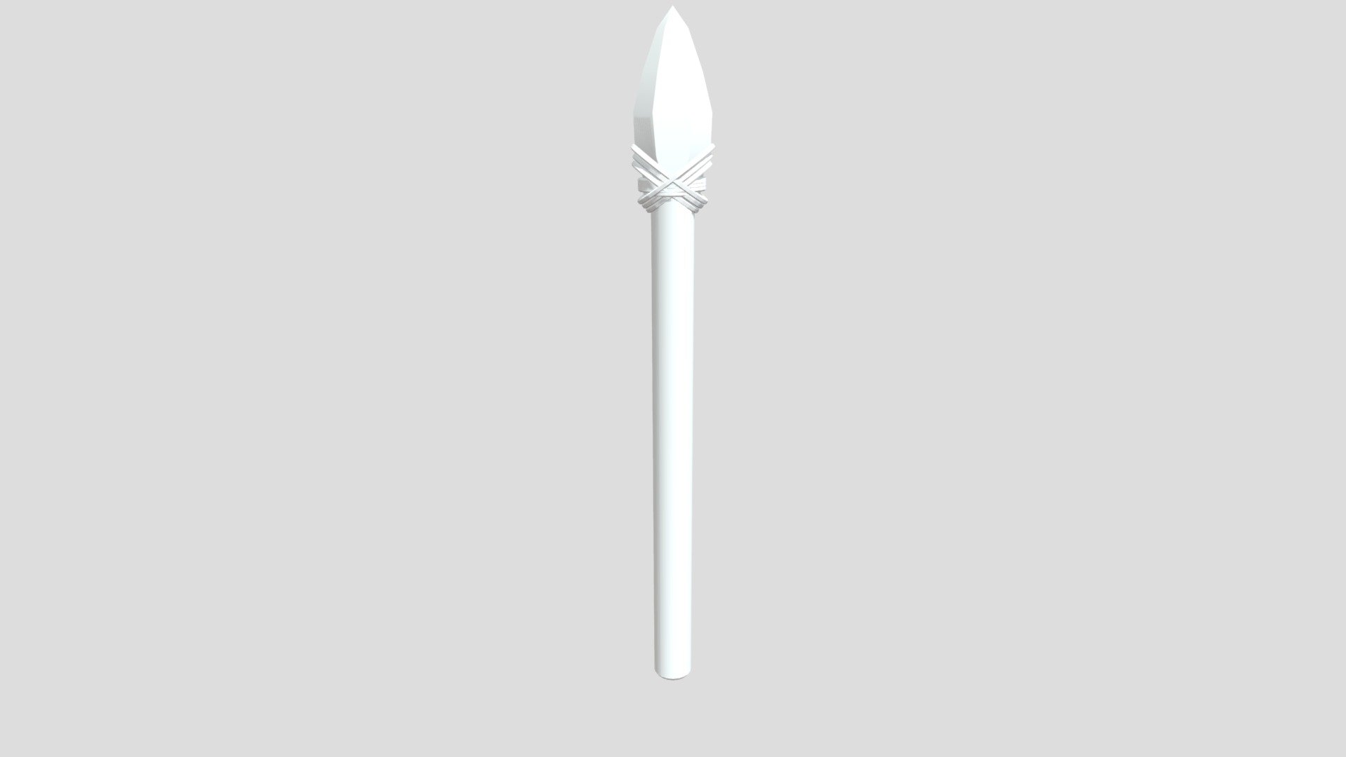 Stone Age Spear - Download Free 3D model by Chris (@1027368) [2e9bb69 ...