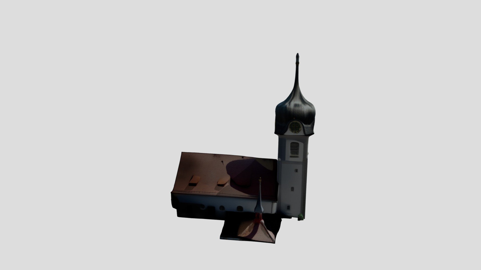 Custom Pfarrkirche (Parish Church) 2 - Download Free 3D model by ishan ...