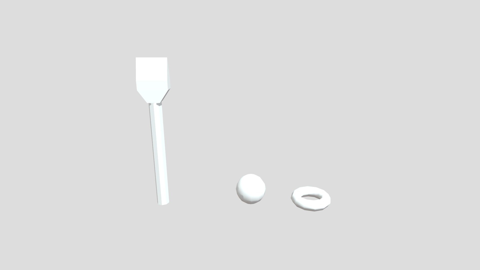 Beach house - 3 simple props - 3D model by quentindemuynck [2e9ca8e ...