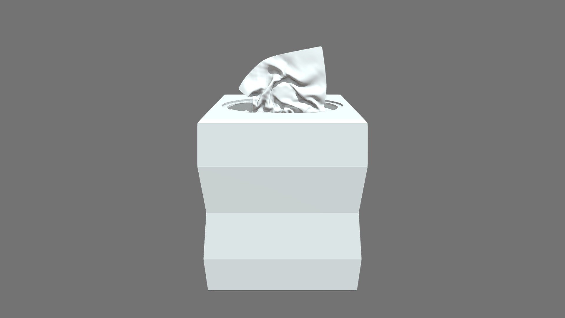 Tissue Box (Textureless) - 3D model by eric322000 [2e9f381] - Sketchfab