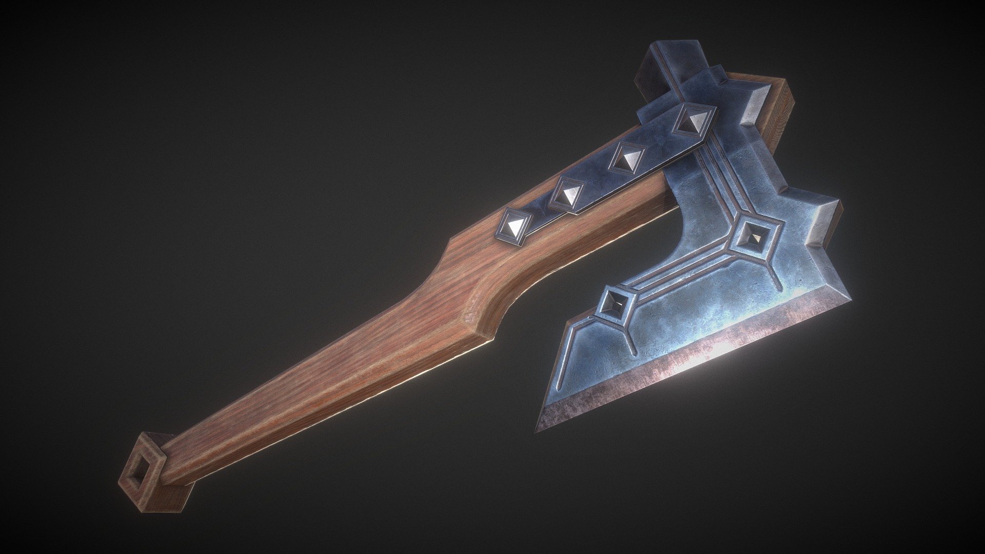 Axe - Buy Royalty Free 3D model by Don_Falcone [2ea066a] - Sketchfab Store