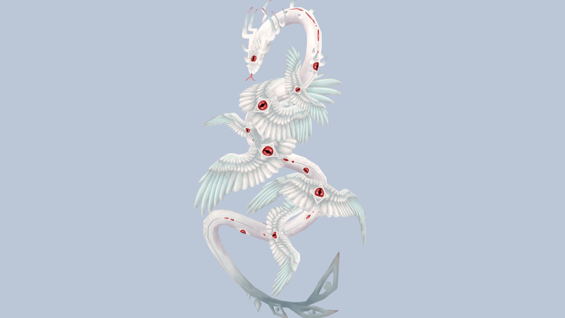 Feathered Serpent - 3D model by Ramiro (@ramirome) [2ea0722] - Sketchfab