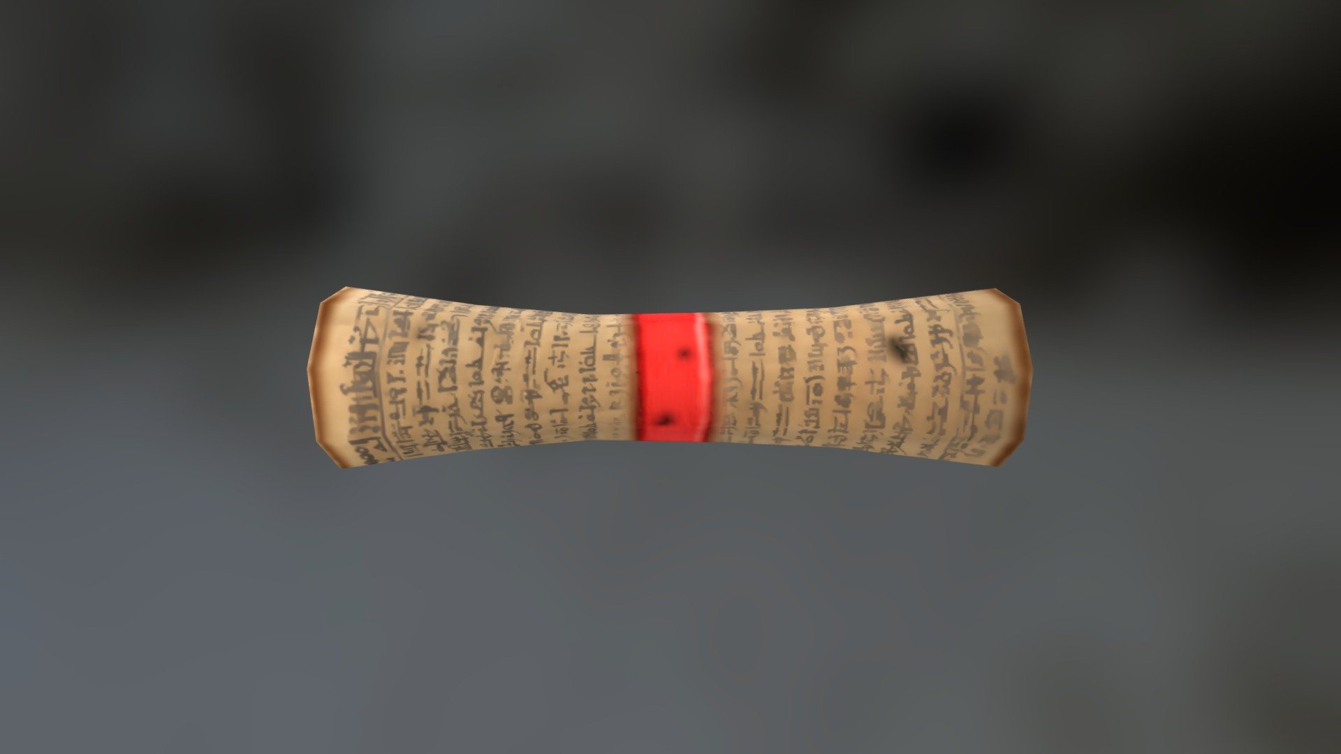 Scroll - Download Free 3D model by whoobee [2ea07a3] - Sketchfab