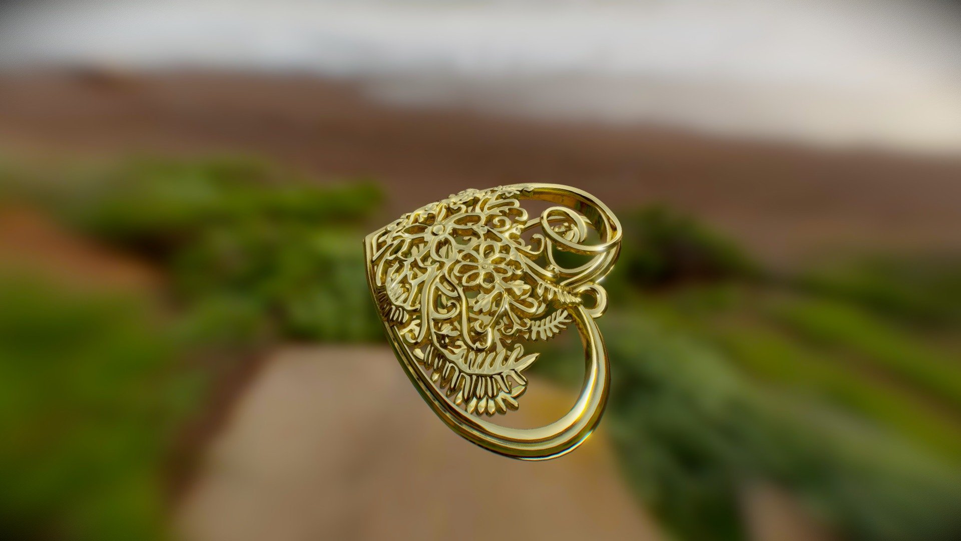 Elven Heart - 3D model by Modelled Anarchy (@modelledanarchy) [2ea2540 ...