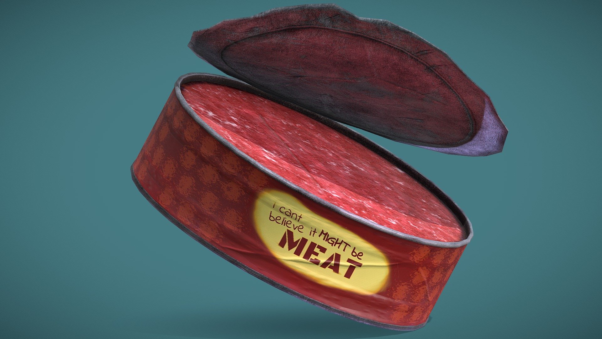 Canned Meat - Download Free 3D model by Duznot (@duz_vr) [2ea3082] - Sketchfab