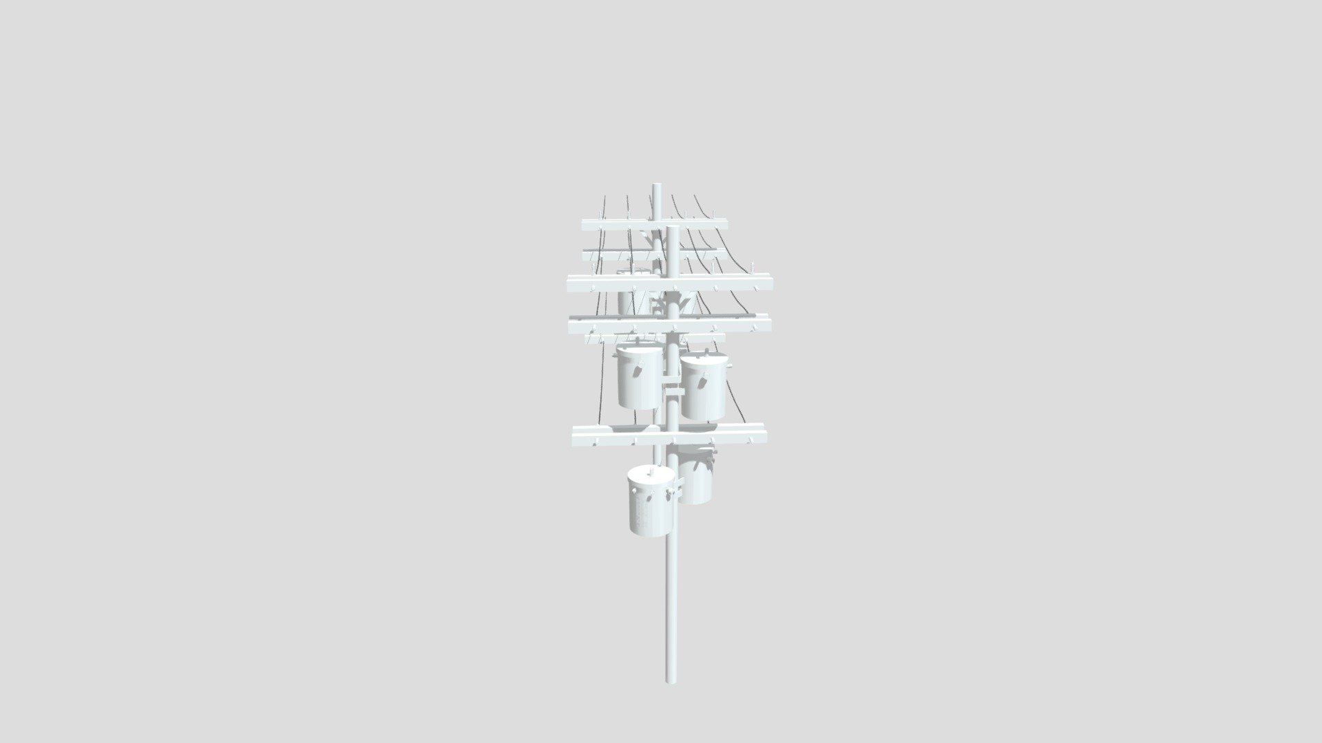 Power Pole - 3D model by ifathurahman736 [2ea395a] - Sketchfab