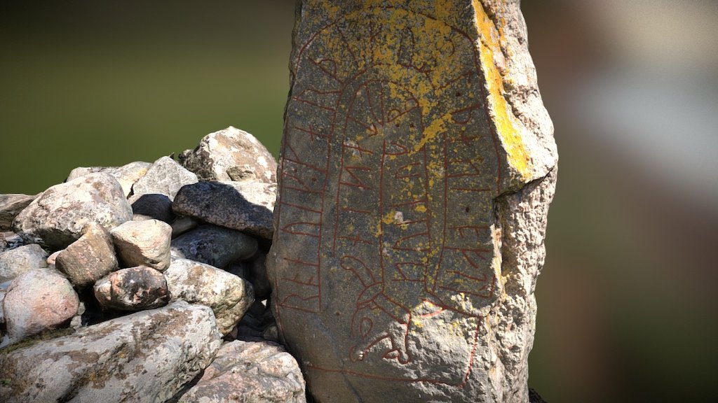 Runestone#27 - 3D model by johanh (@callezetter) [2ea395e] - Sketchfab
