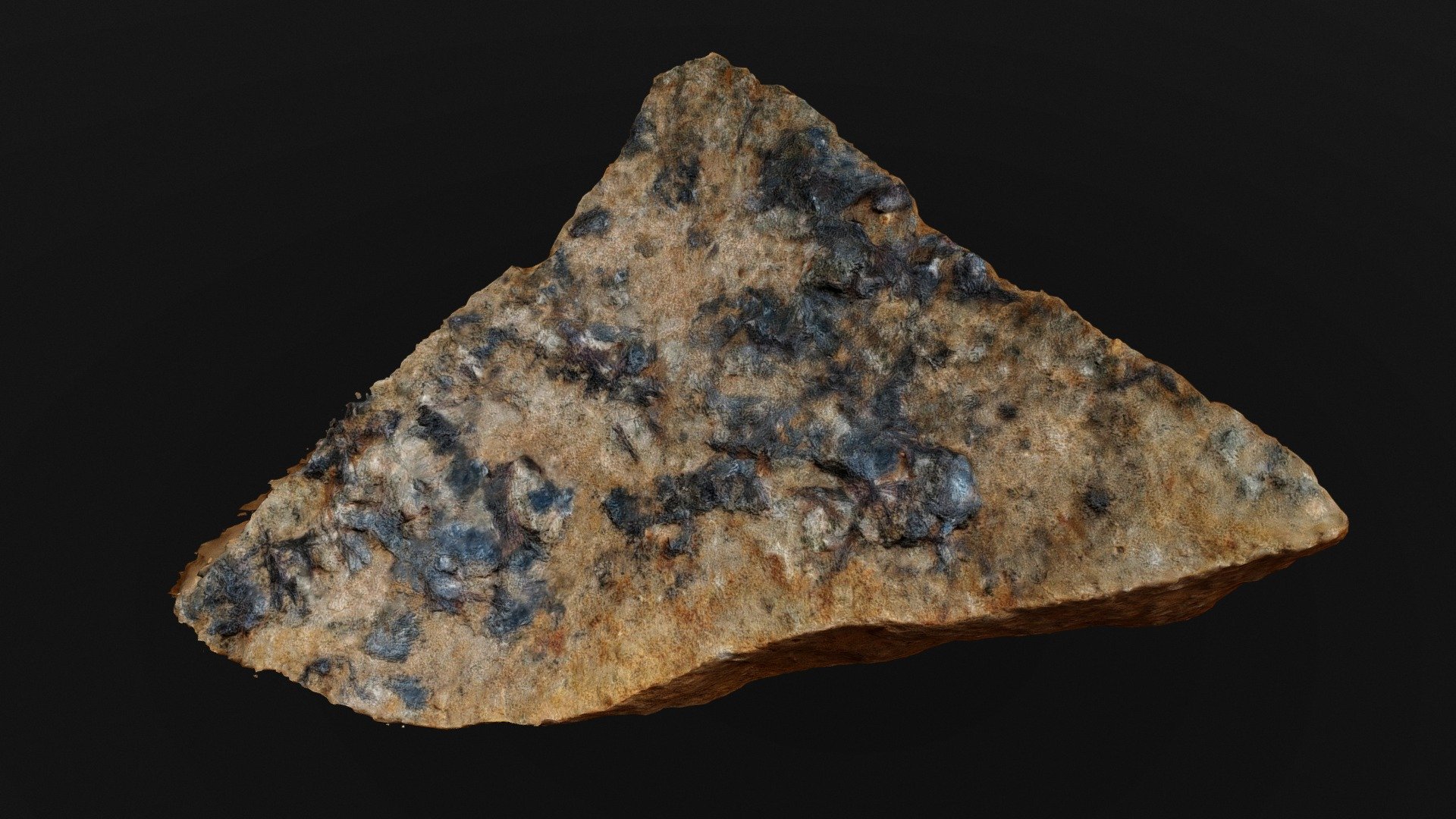 Galena On Fracture in Sandstone - 3D model by Amanda Hughes (@anhughes ...