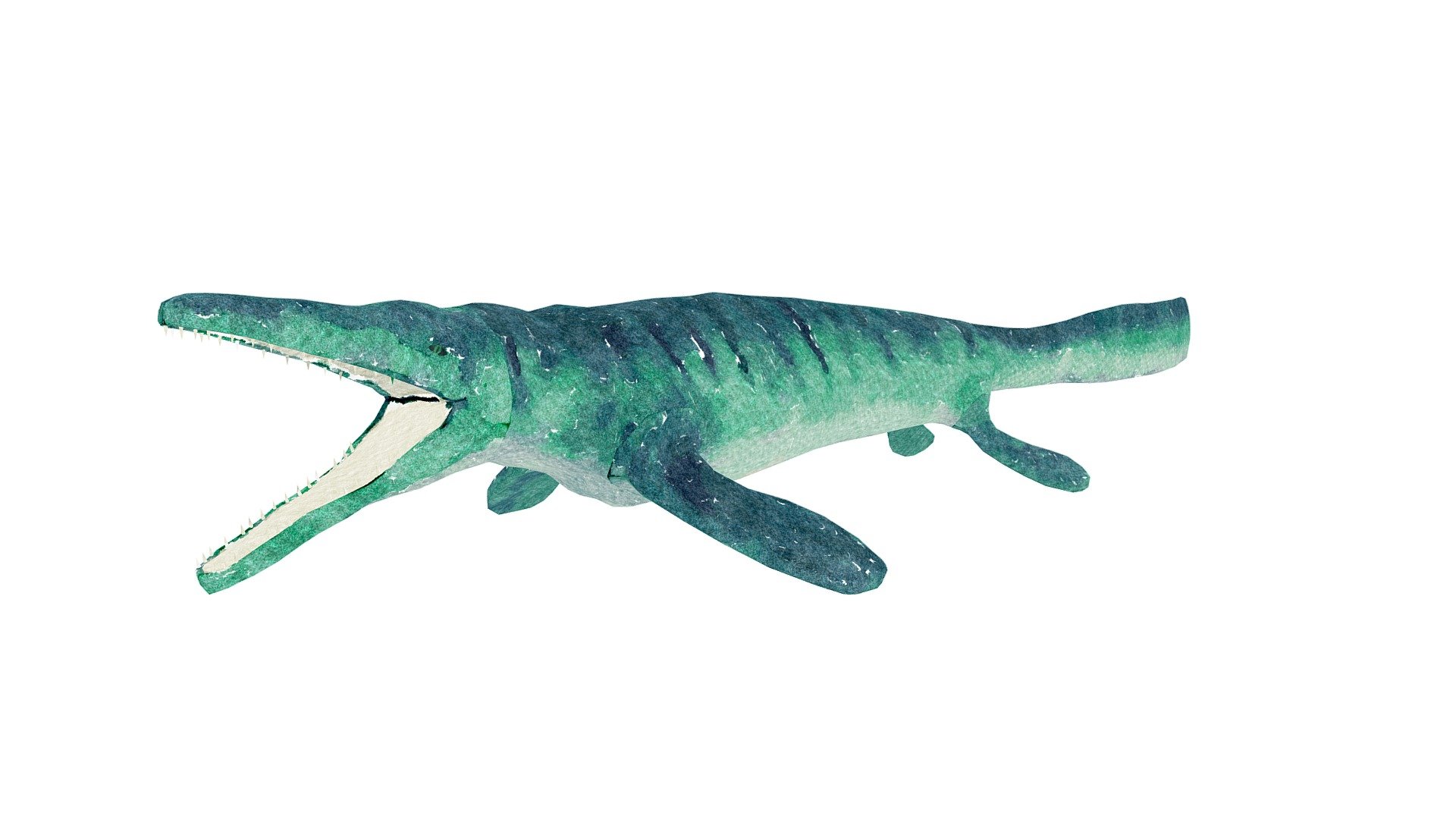 Tylosaurus Illustration - 3D model by josluat91 [2ea9eb0] - Sketchfab