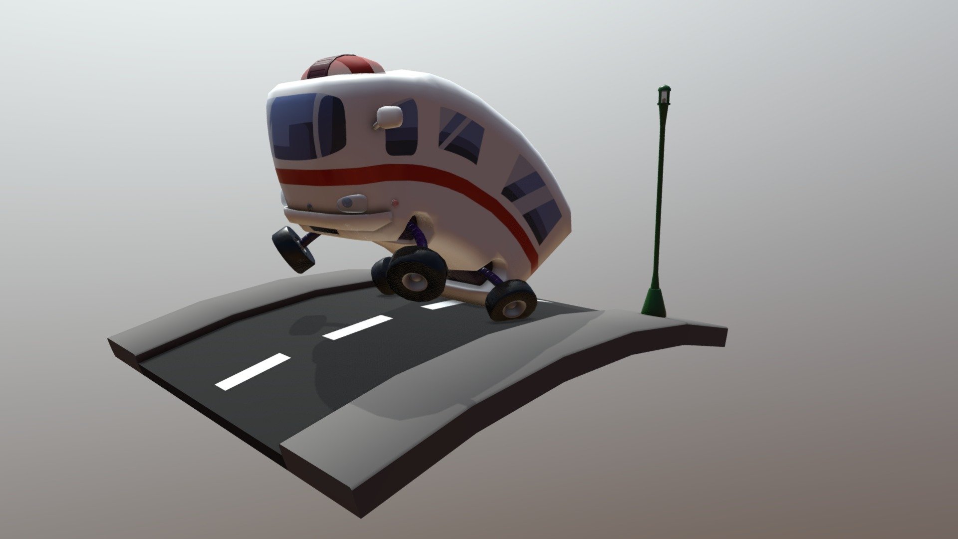 AmbulanceRoid - 3D model by Simon-dbs (@Azzamac) [2eaa417] - Sketchfab