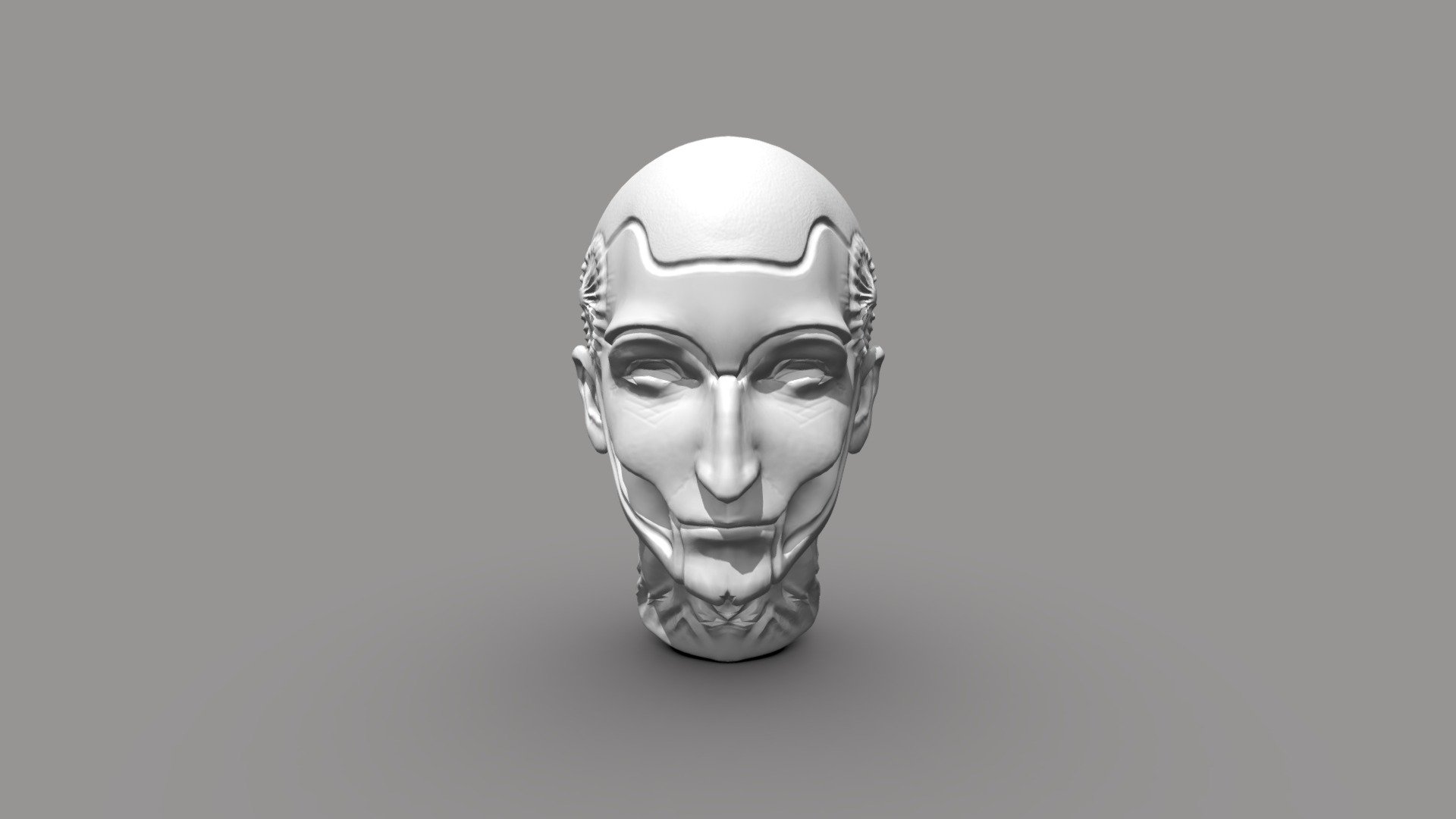Cyborg head - 3D model by srayoub1012 [2ead157] - Sketchfab